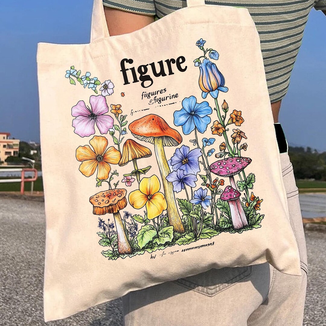 Breath of the Wild Hylia Bag, Hyrule Flora Tote Bag, Plant Lover Gift ...