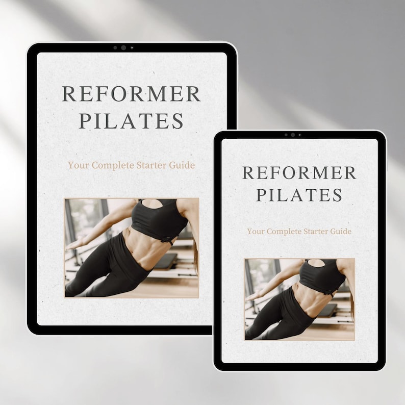 Reformer Pilates Beginner E-book: Canva Template (PDF Download) - Etsy