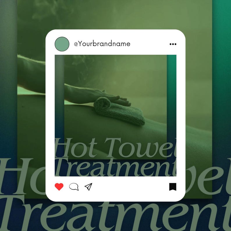 Spa Instagram Post Templates: Self-care Social Media Branding (50 ...