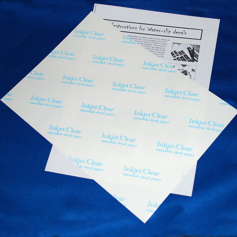 Clear Decals for Laser Printer - Etsy