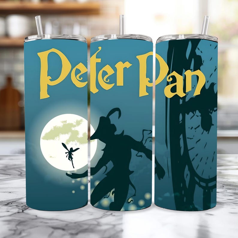 50+ Peter Pan Tumbler Wrap Designs Bundle, Peter Pan Sublimation ...