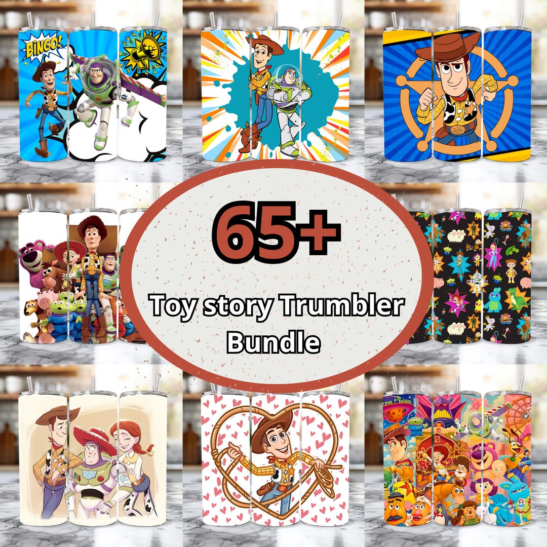 65+ Toy Story Tumbler Wrap Designs Bundle, Toy Story Sublimation ...