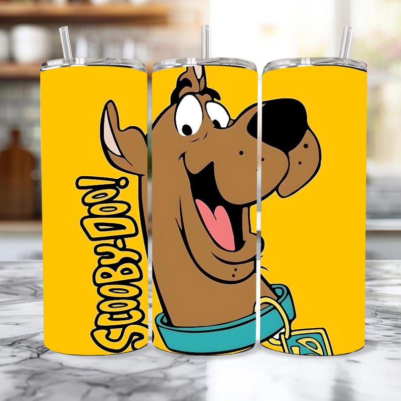 60 Scooby Doo Tumbler Wrap Designs Bundle, Scooby Doo Sublimation ...
