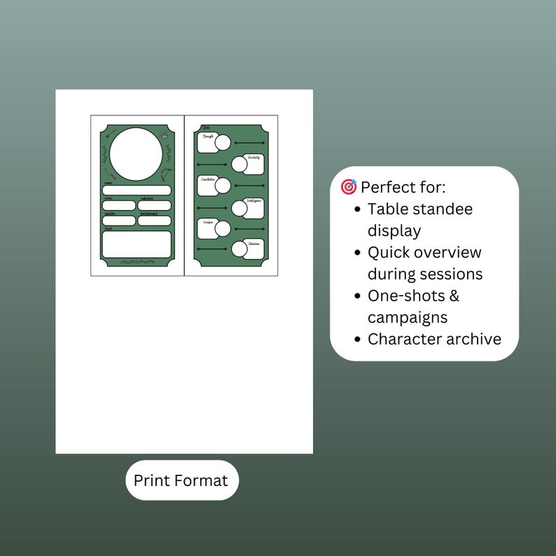 Dnd 5E Ranger Character Sheet 2024 – Fillable PDF, Mini Character Sheet ...