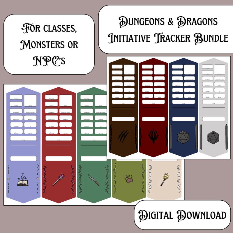 Dm Screen Files - Etsy