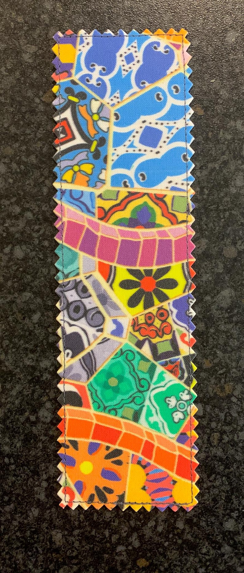 Spanish Gaudi Bookmark – Handmade in Hertfordshire, England - Etsy