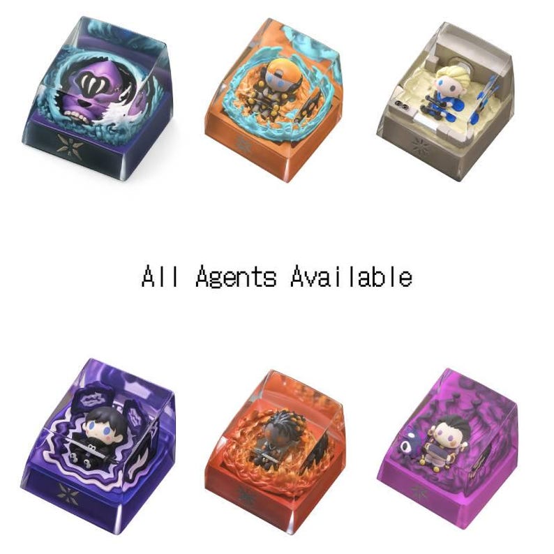Valorant Agents Artisan Keycaps ESC Key Handcrafted - Etsy
