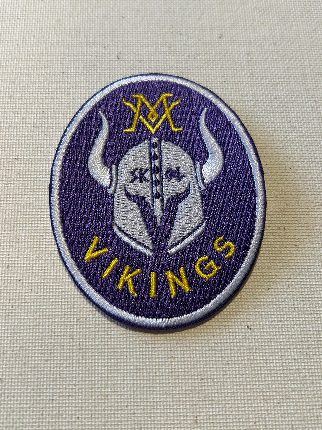 Vikings Embroidered Iron on Patch - Etsy