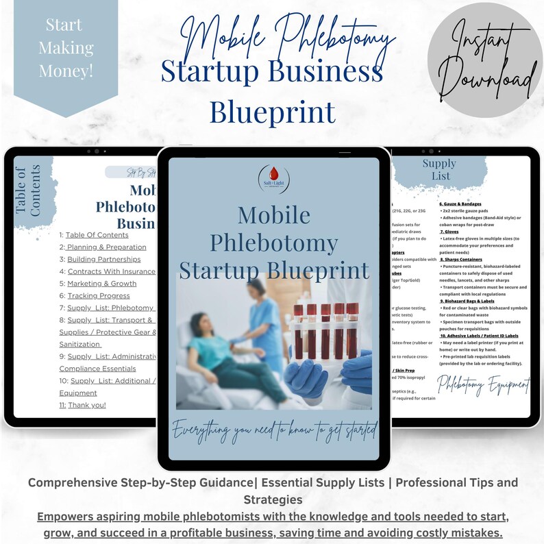 Comprehensive Mobile Phlebotomy Startup Guide: Launch Your Blood ...