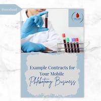 Mobile Phlebotomy Service Flyer Template / DIY Medical Service Flyer ...