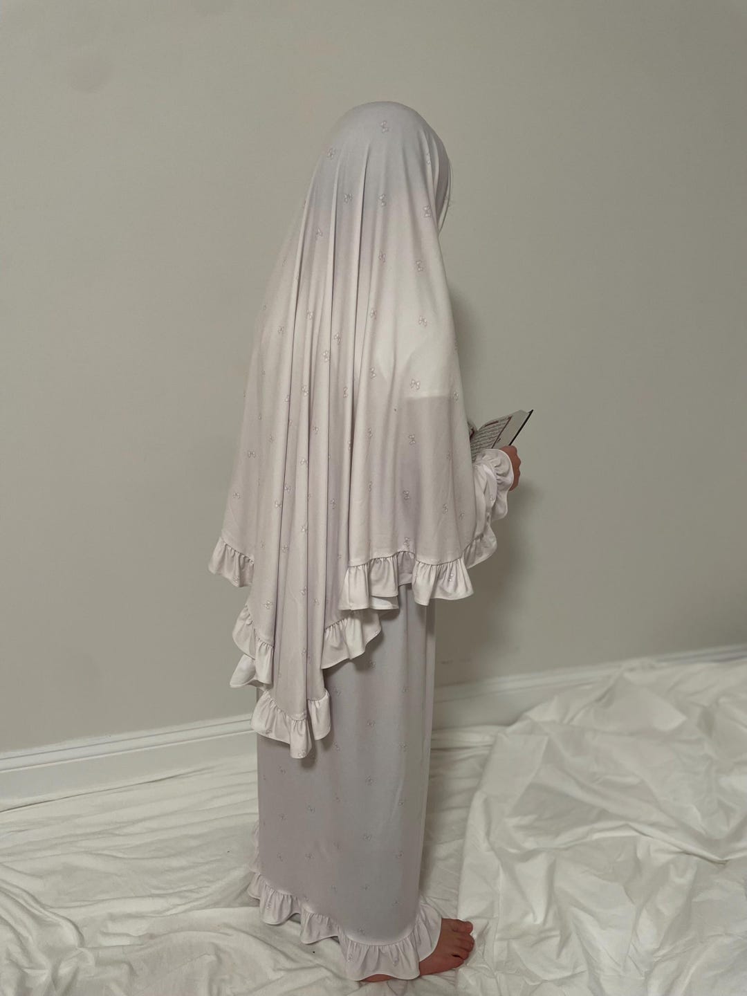 Little Girls Prayer Clothes, Islamic Prayer, Hijab, Salah Clothes ...