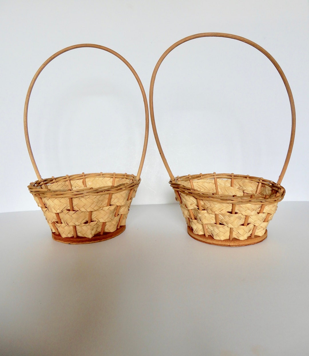 Vintage Baskets, Vintage Easter Baskets, Vintage Flower Girls Baskets ...