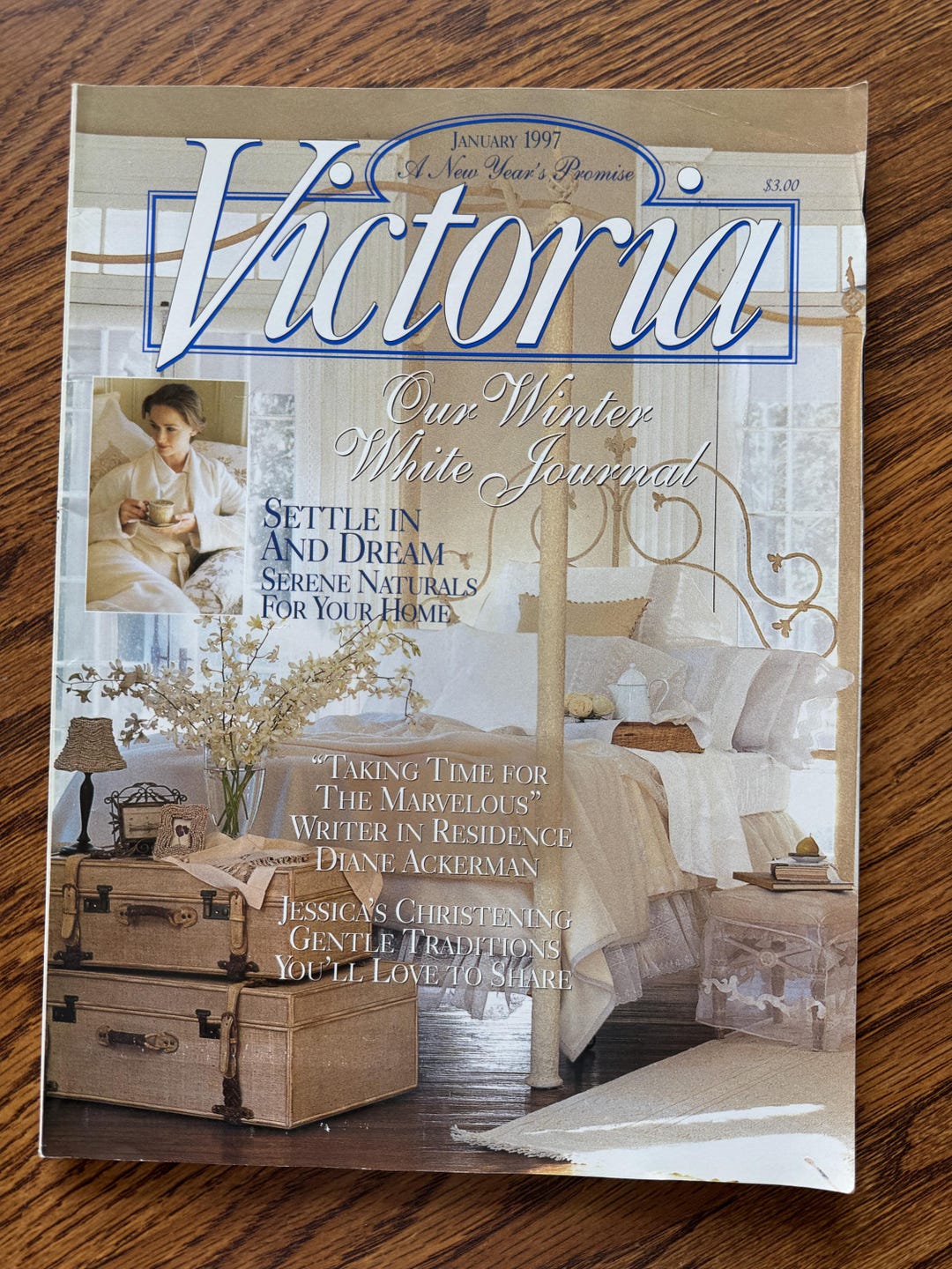 Vintage VICTORIA MAGAZINE, January 1997 - A New Year's Promise, Vintage ...
