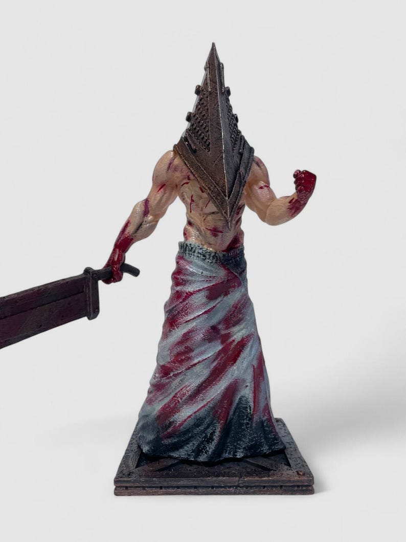 Pyramid Head From Silent Hill Statue Figure Horror Gift Horror Decor ...