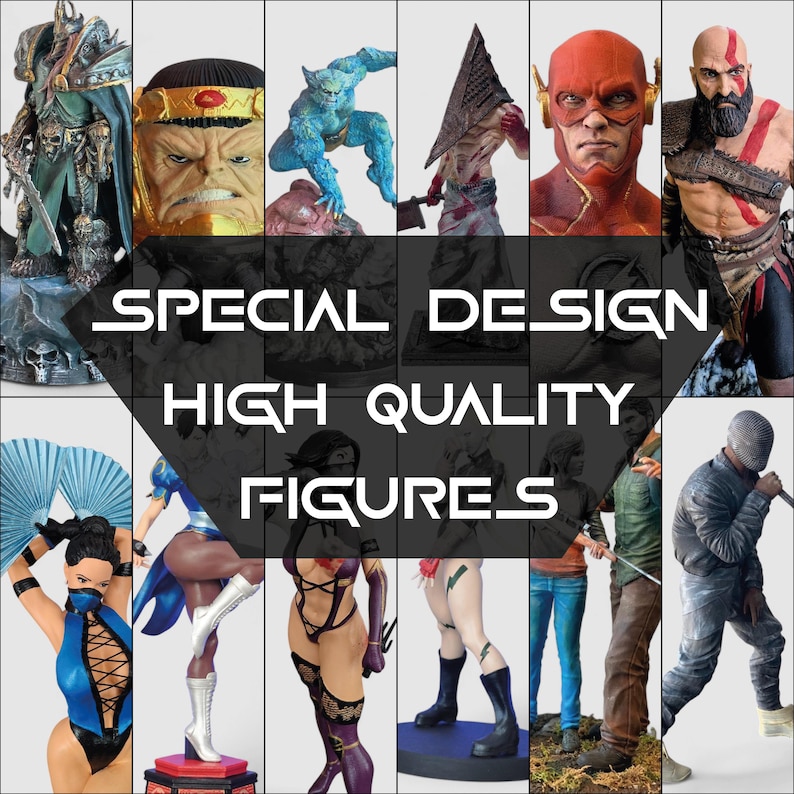 Mortal Kombat Mileena Figure Gift Figure Video Game Figures - Etsy