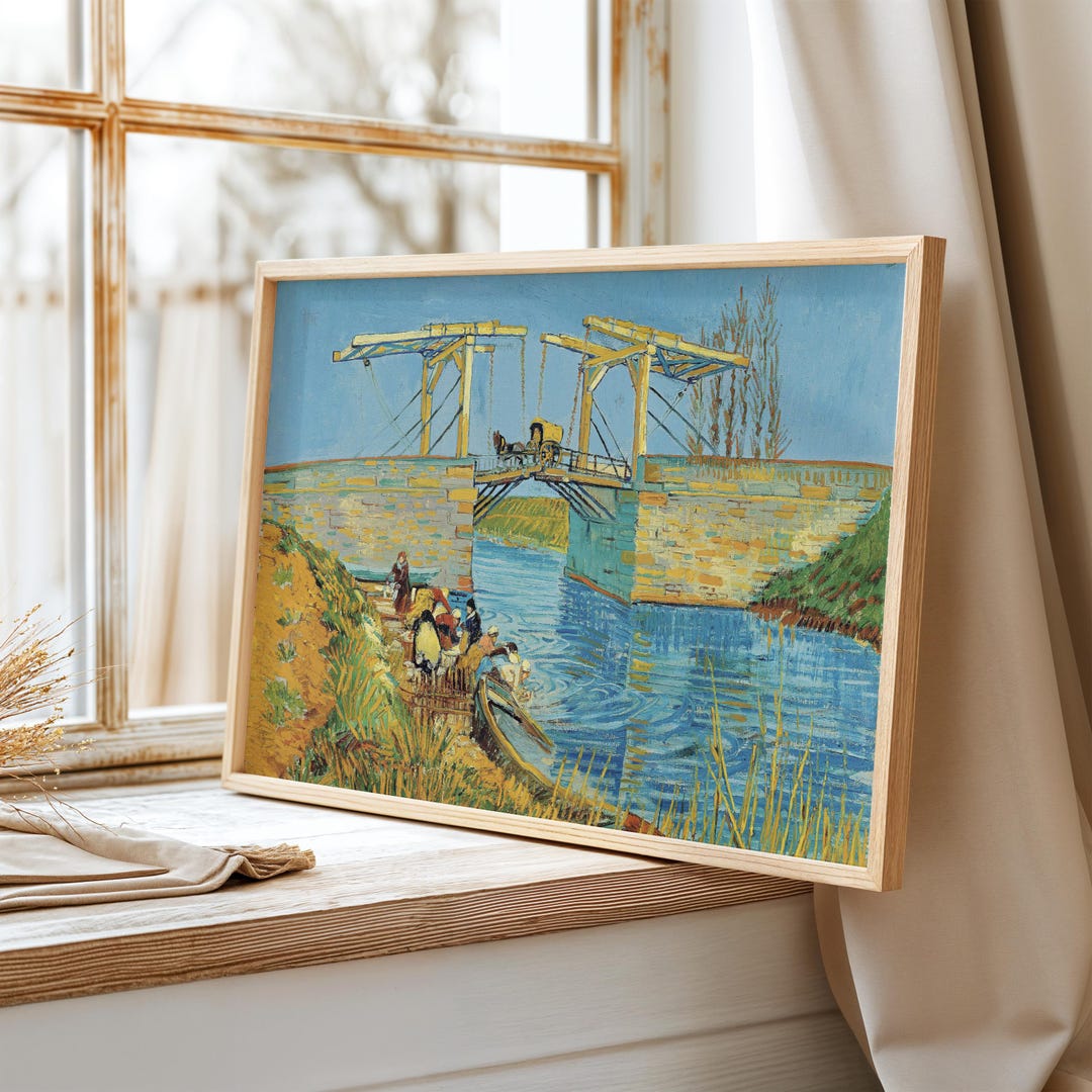 Van Gogh Pont De Langlois Instant Digital Download High Resolution ...