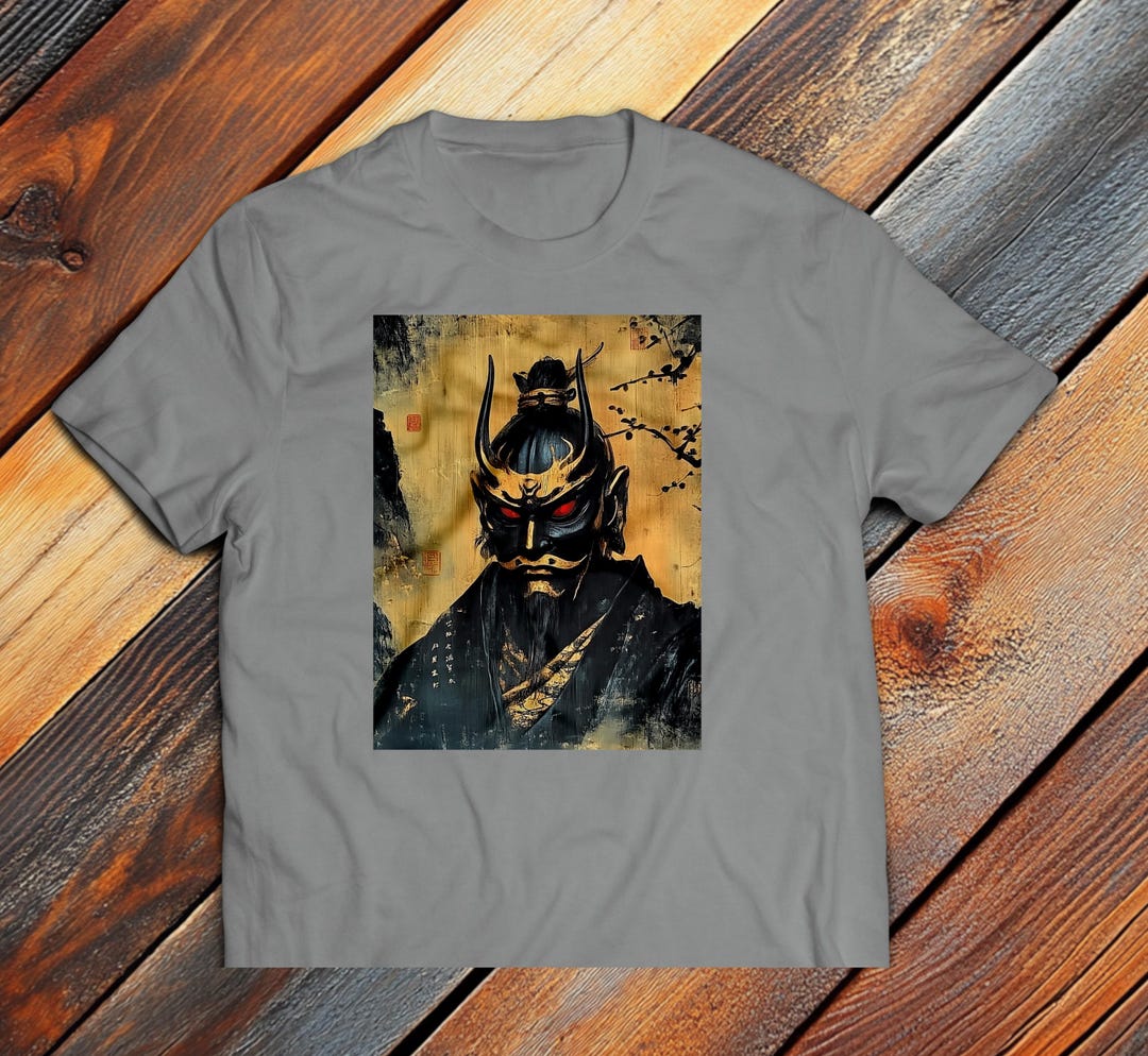 Golden Shogun Mask - Etsy