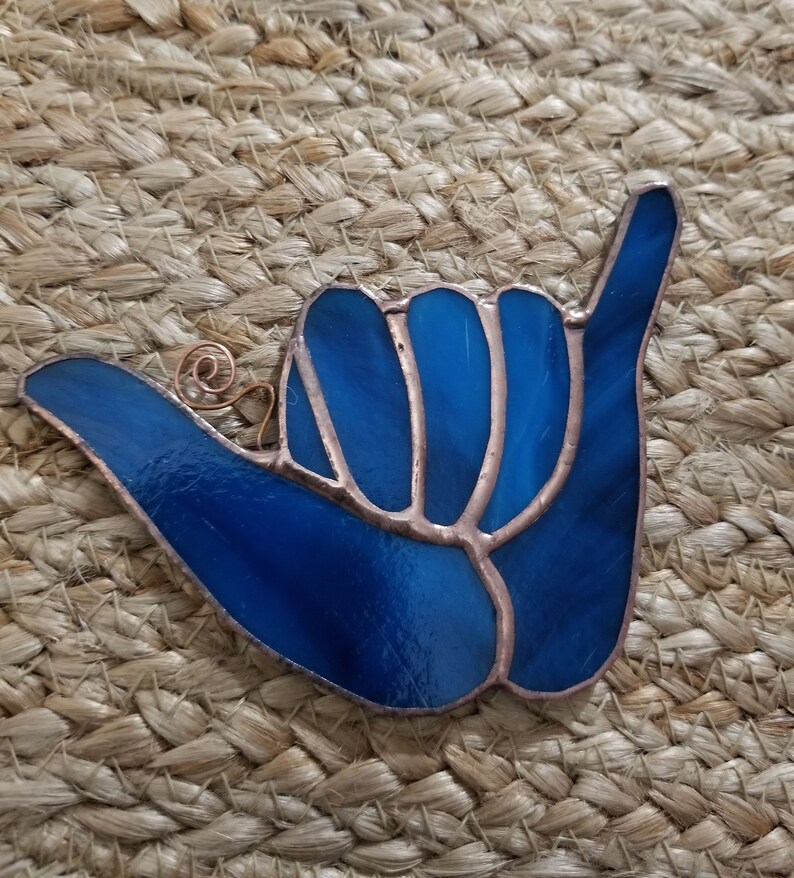 Stained Glass Shaka - Etsy