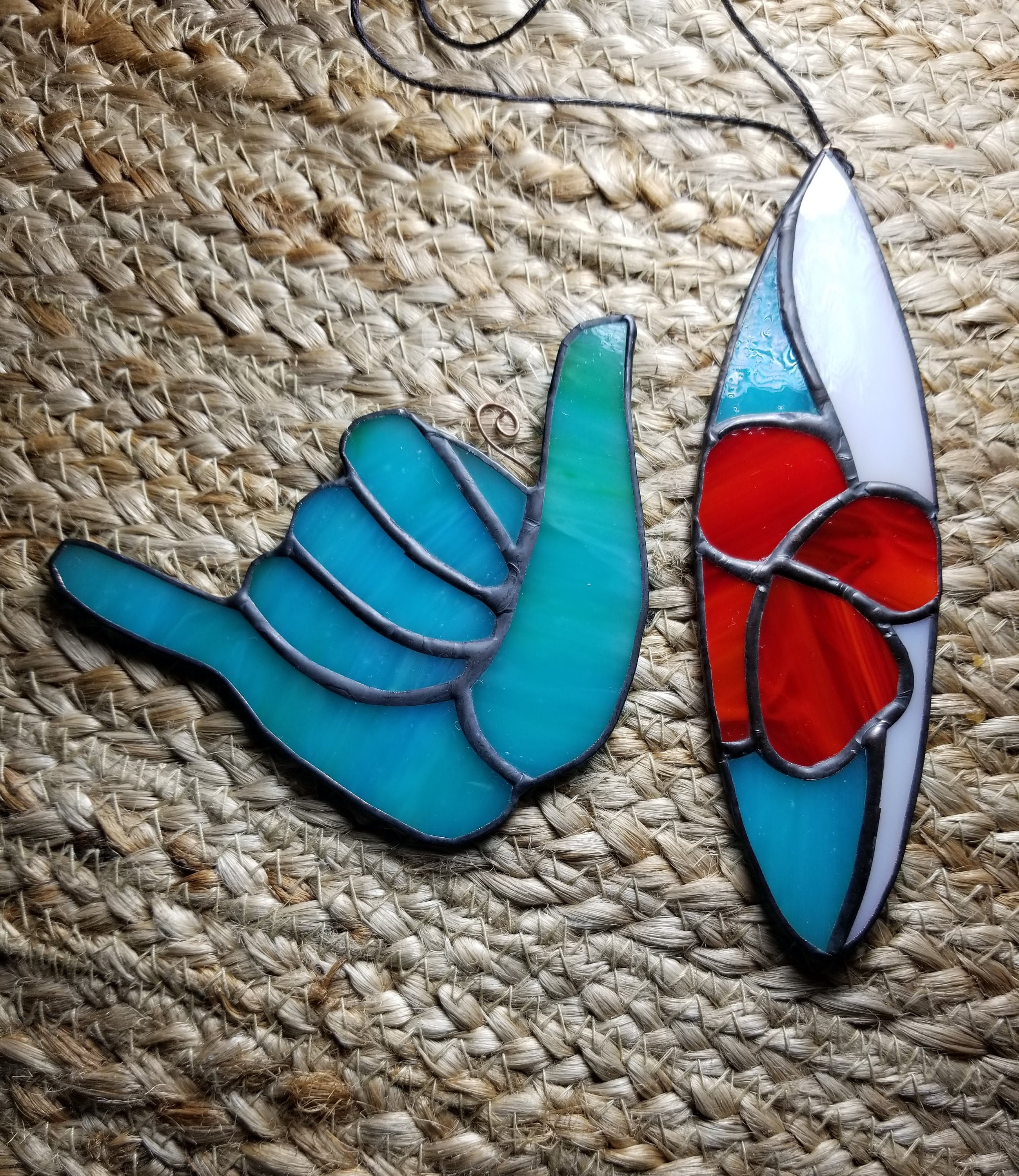Stained Glass Shaka - Etsy