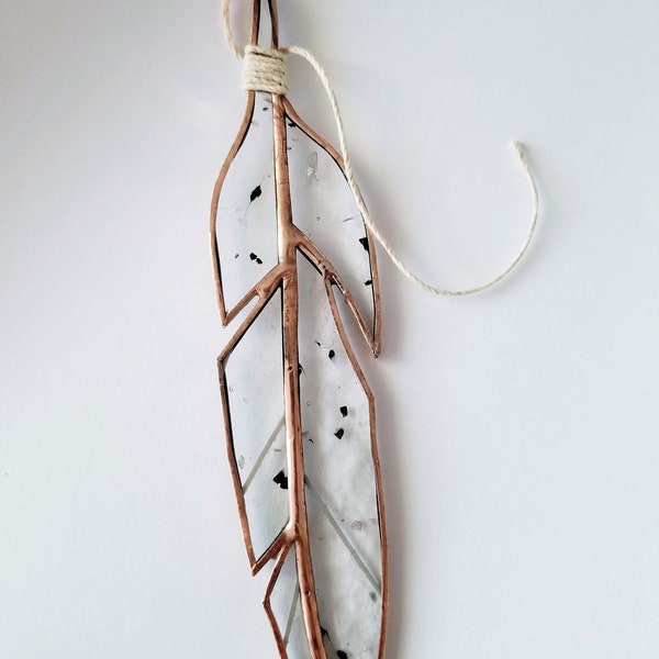 Stain Glass Feather - Etsy