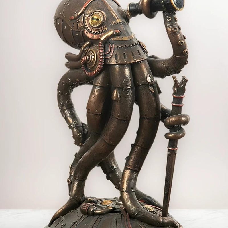 Steampunk Statue - Etsy