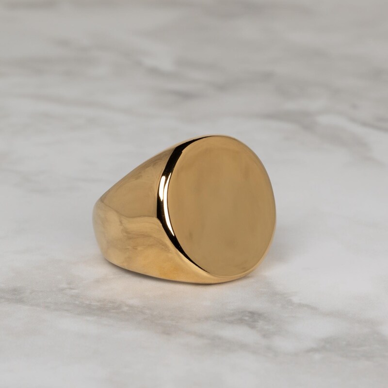 Large Signet Ring - Etsy