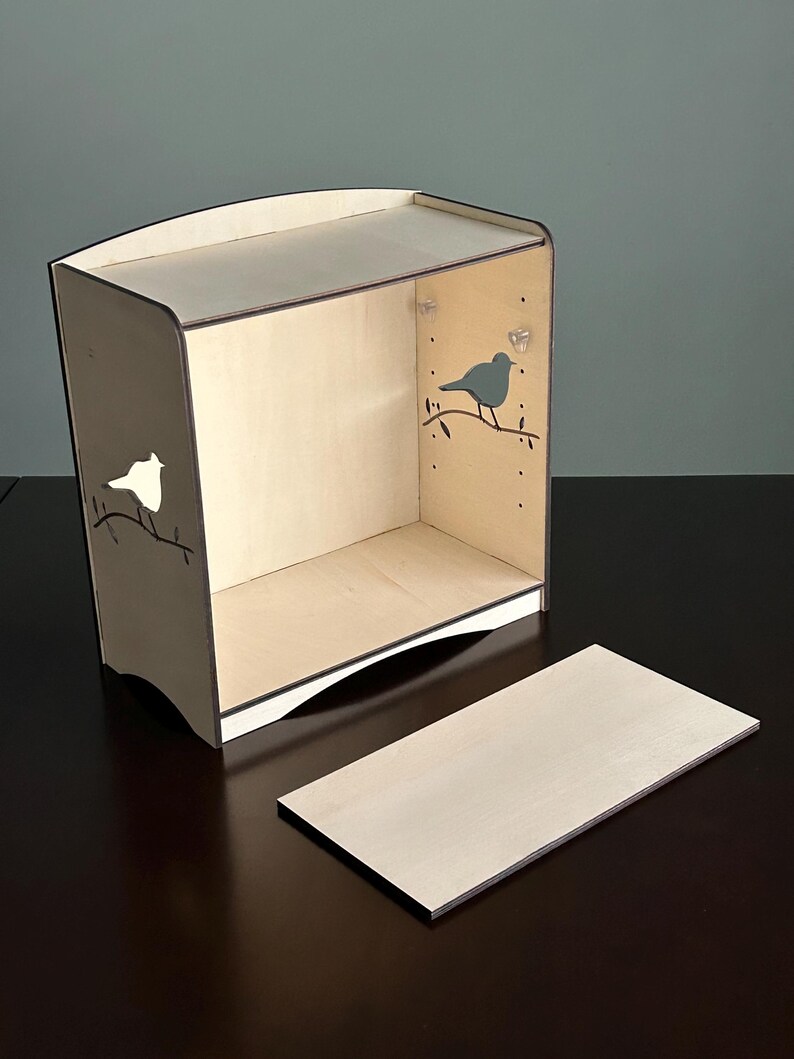 Bird-themed Display Shelf - Etsy
