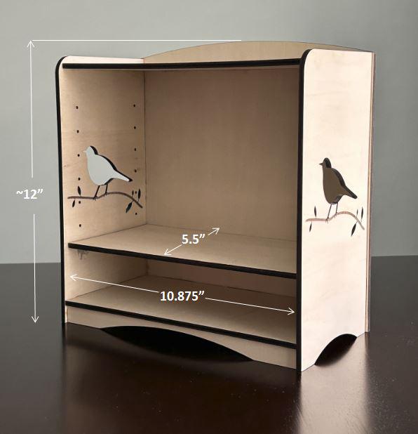 Bird-themed Display Shelf - Etsy