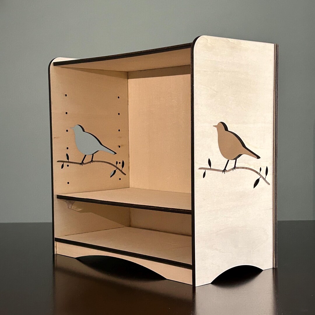 Bird-themed Display Shelf - Etsy