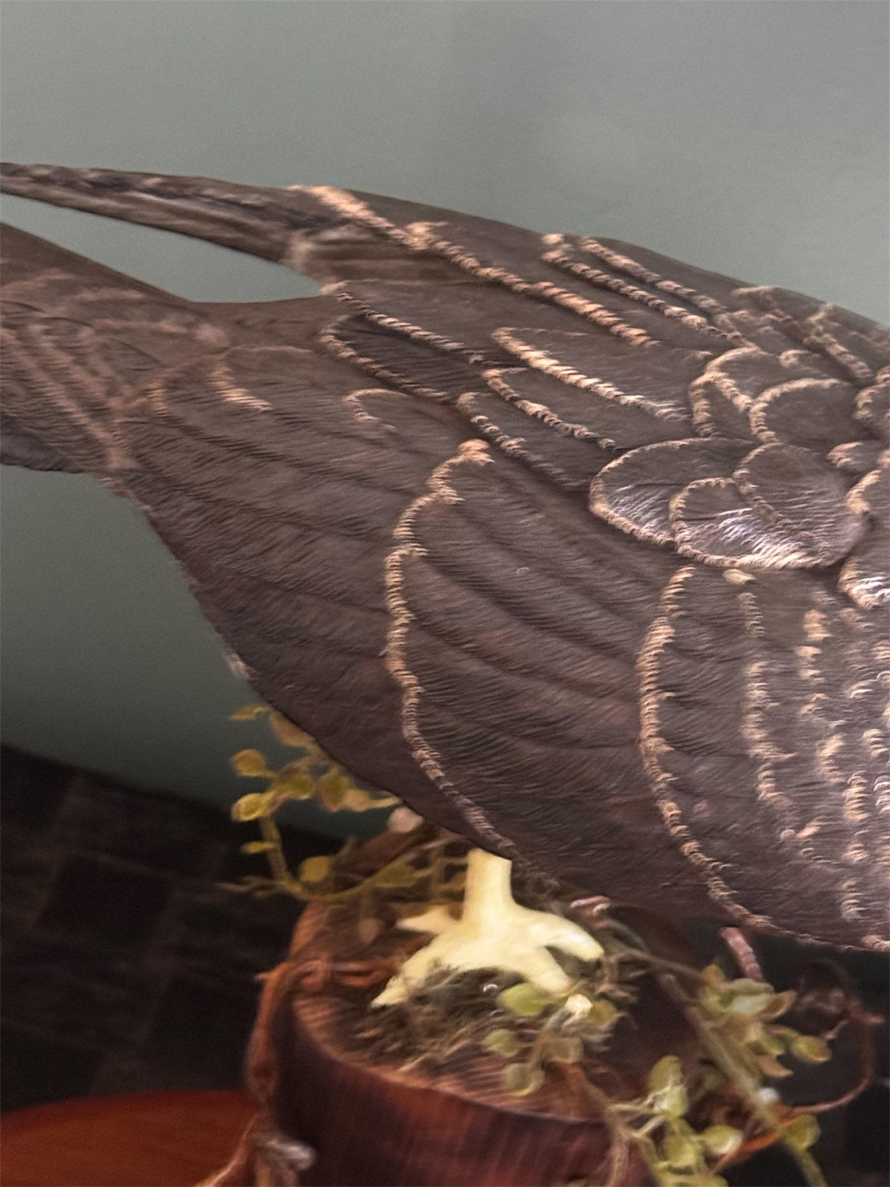 Handcarved Featherd Osprey - Etsy