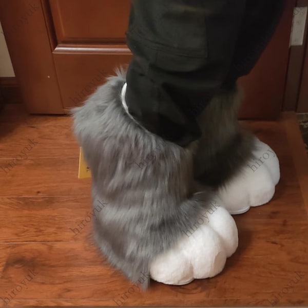 Furry Feet - Etsy