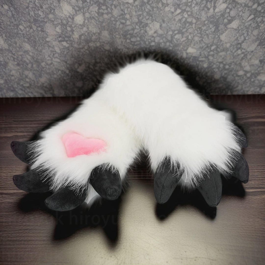 Handmade Fursuit Dragon Claw, Furry Sheep Gloves Cospaly, Kigurumi ...