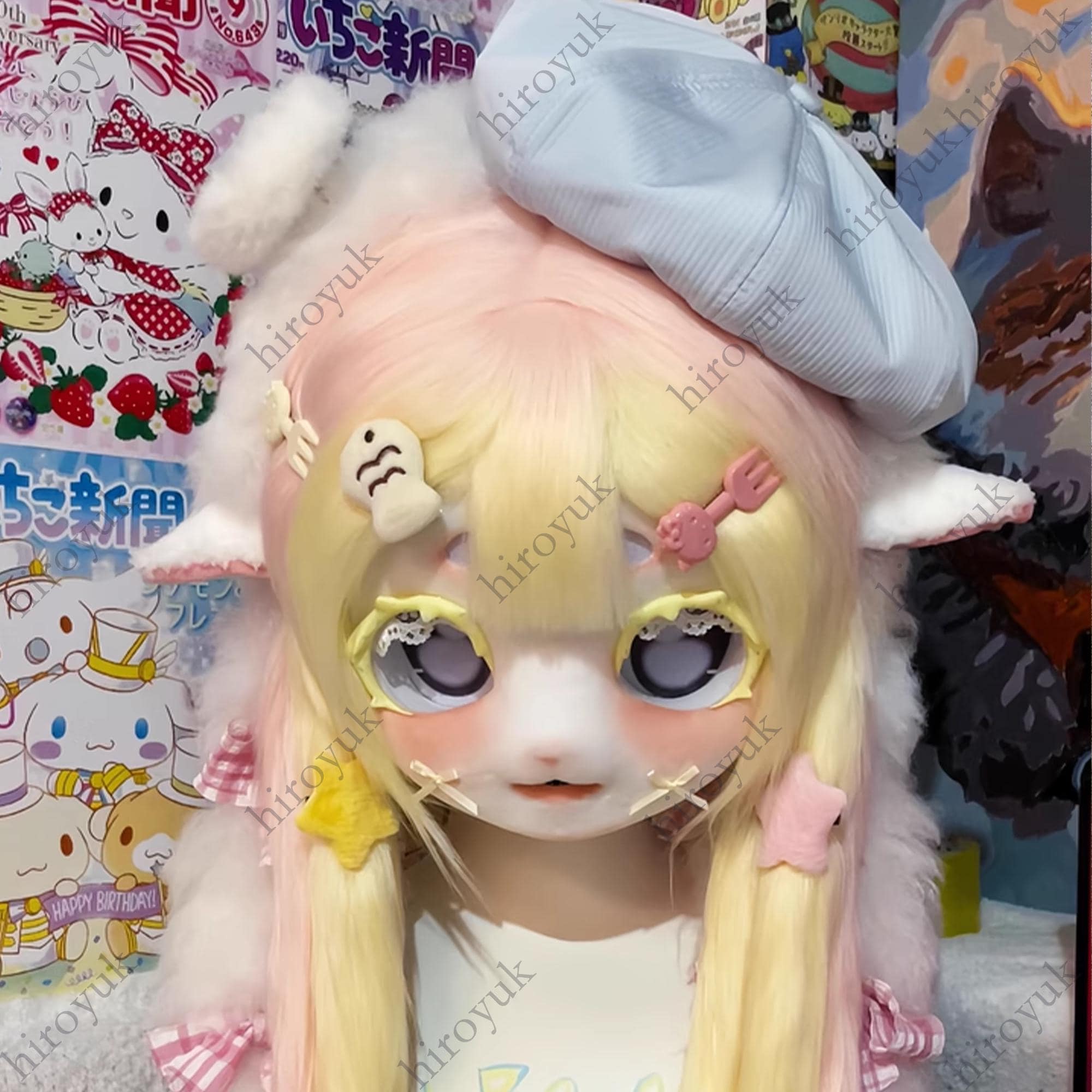 Fursuit Eye Stickers With Gradient Colors – Perfect for Custom Costume ...