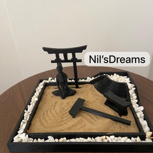 Zen Garden Set With Sand, Stones, Rake & Japanese Decor – Desktop ...