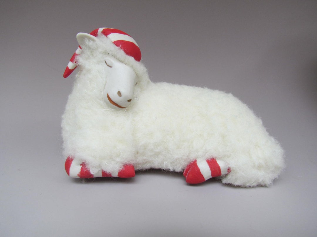 Handcarved Porcelain Elf Sheep Sleepy - Etsy