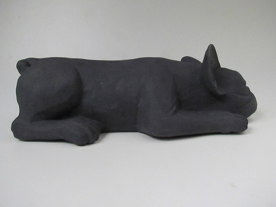 Black Frenchie Cremation Urn | Etsy