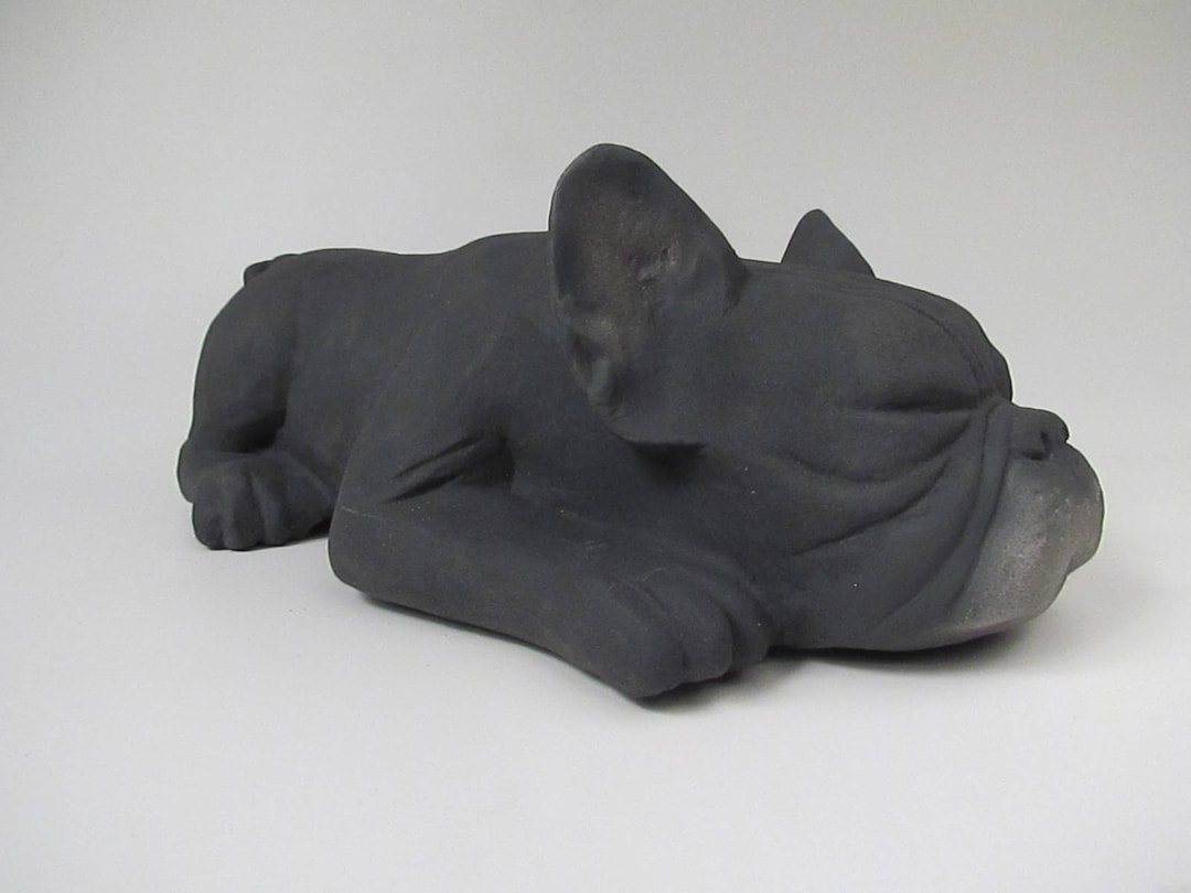 Black Frenchie Cremation Urn - Etsy