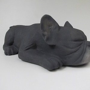 Black Frenchie Cremation Urn - Etsy