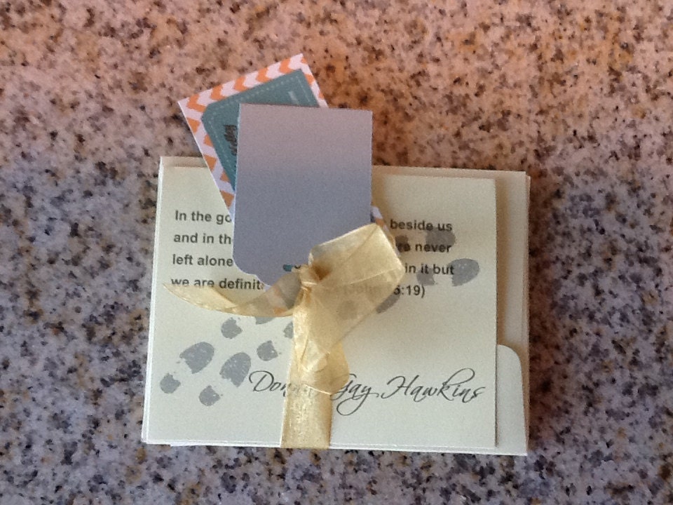 Set of 8 Footprints Bible Verse Religious Monogrammed - Etsy