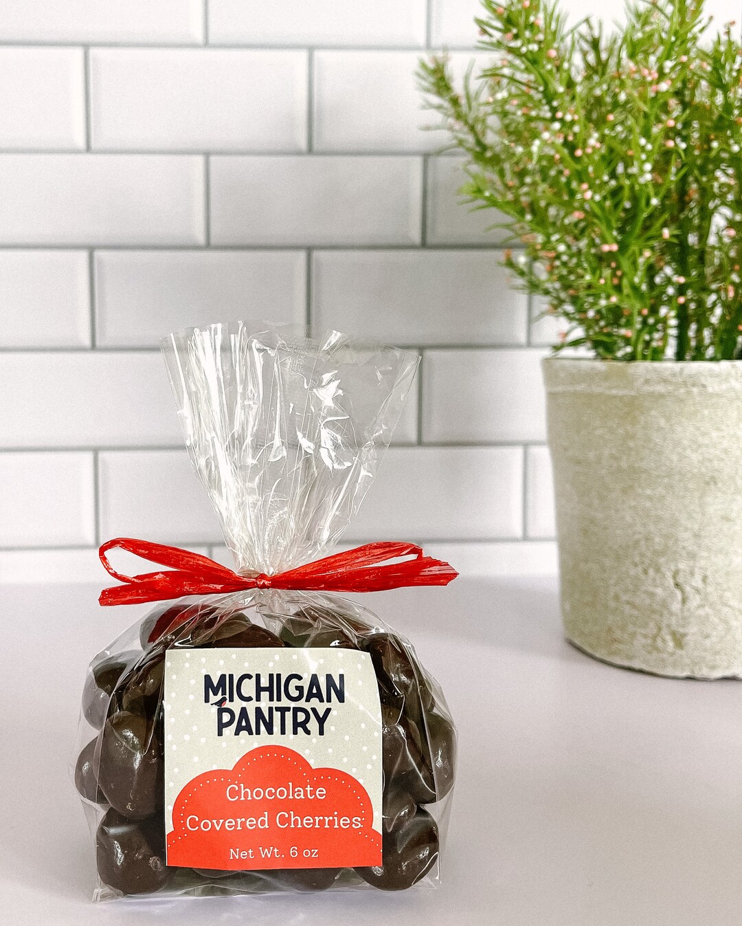 Michigan Dark Chocolate Covered Cherries: Gourmet Traverse City Snack ...