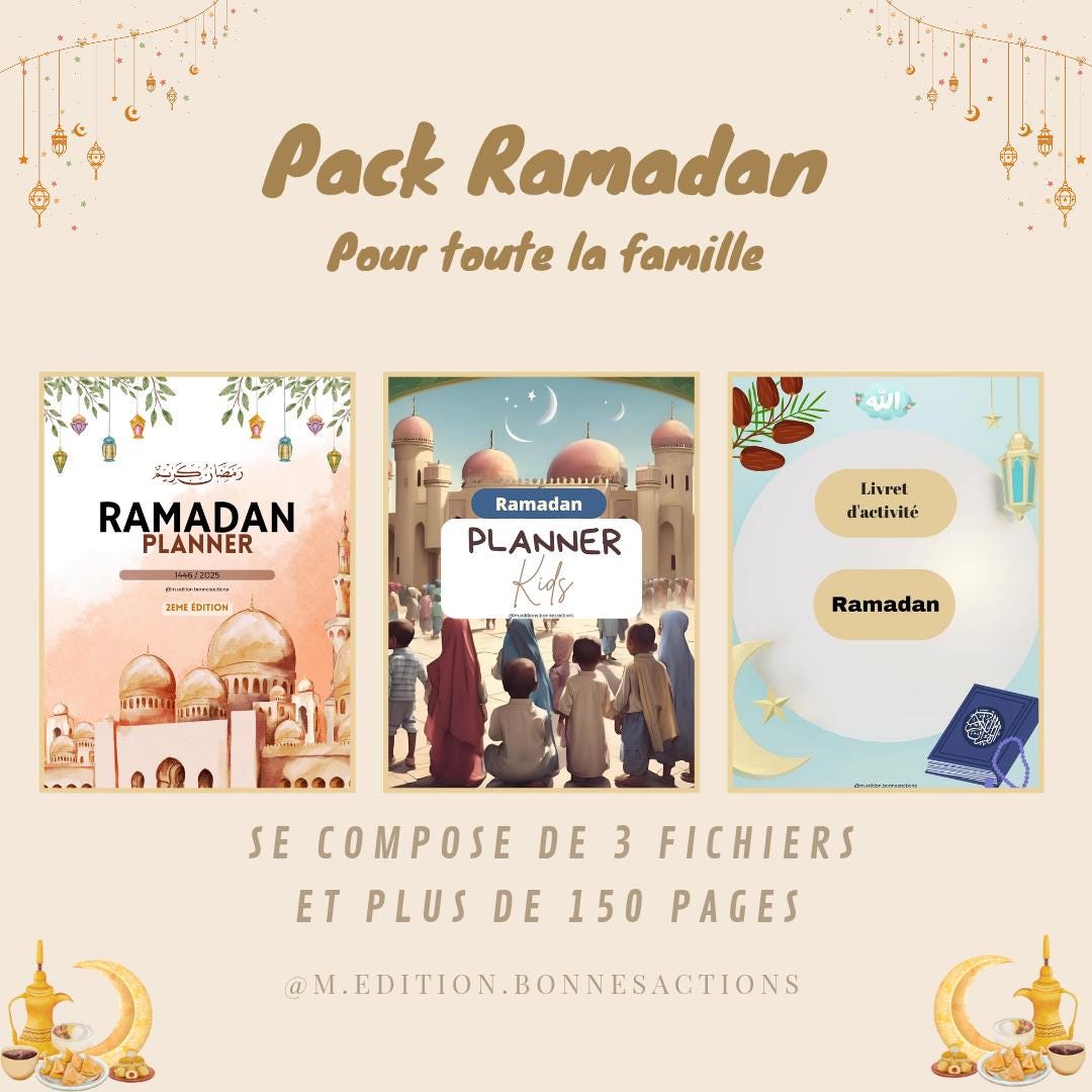 Ramadan Pack 2026 - Etsy