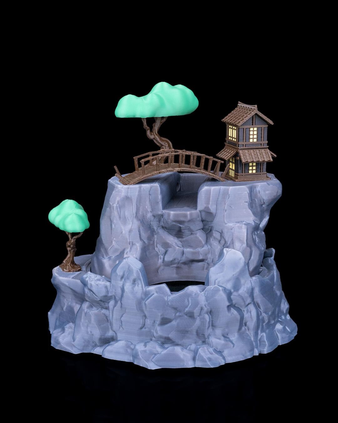 Waterfall With Pump Relaxing STL Model - Etsy