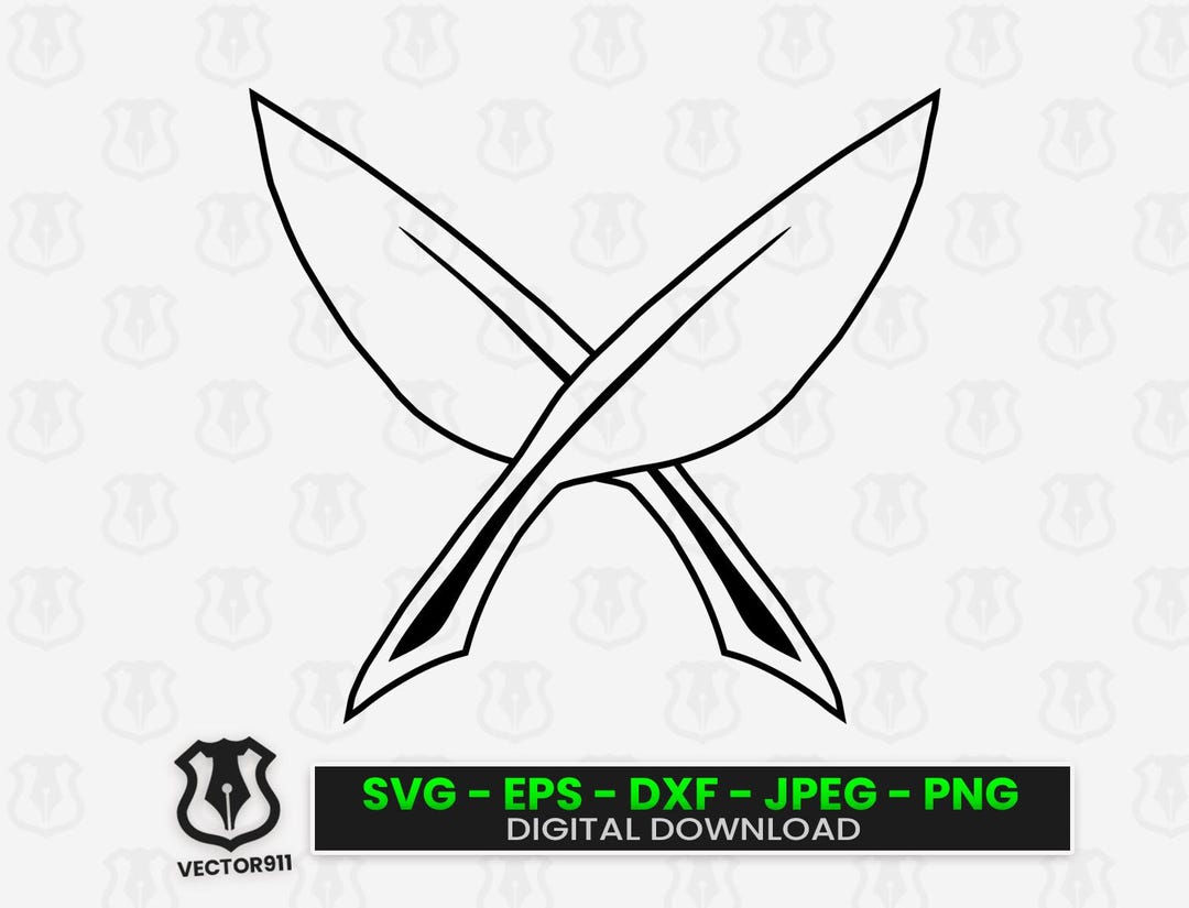 Coast Guard Yeoman YN Rating Pin SVG Vector Files Made for Cnc, Laser ...