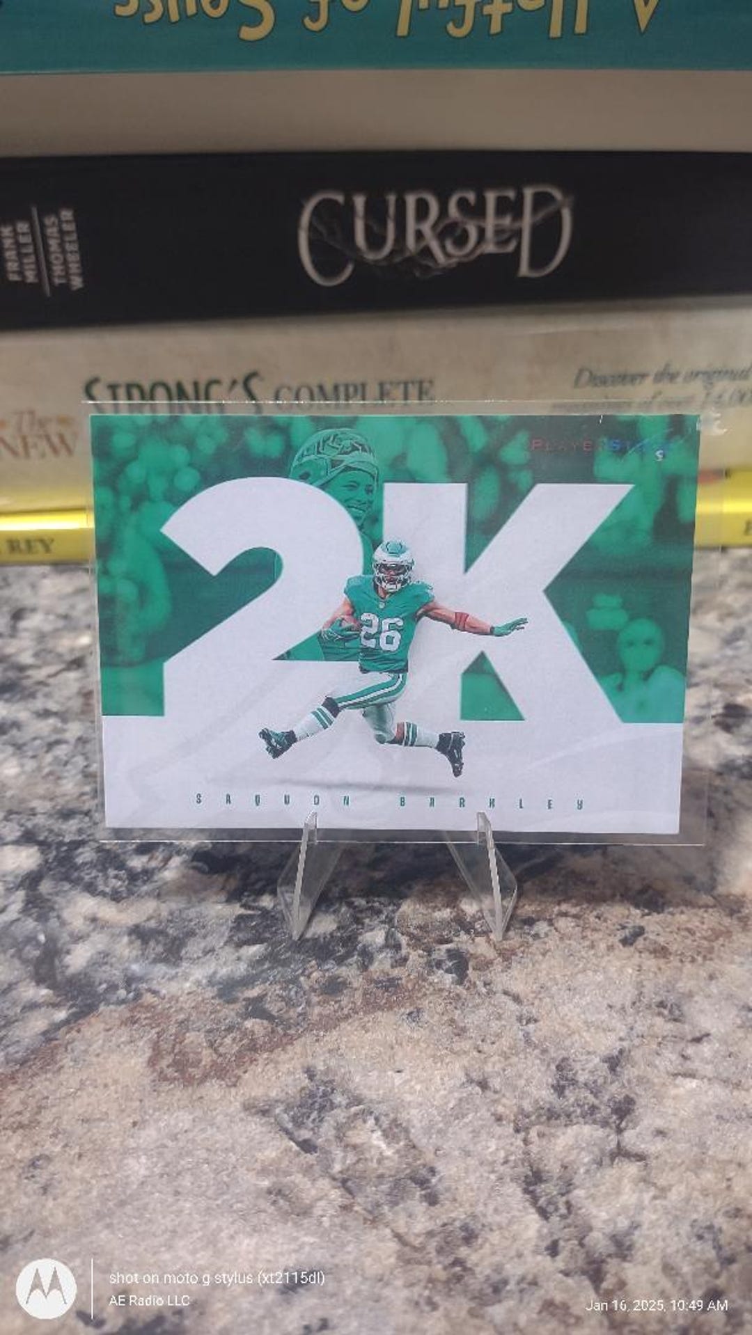 Saquon Barkley Art Etsy
