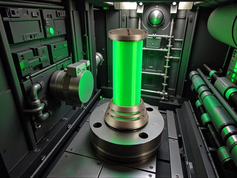 Sci-fi Warp Core Light | 3D Printed Reactor | Color Changing Night ...