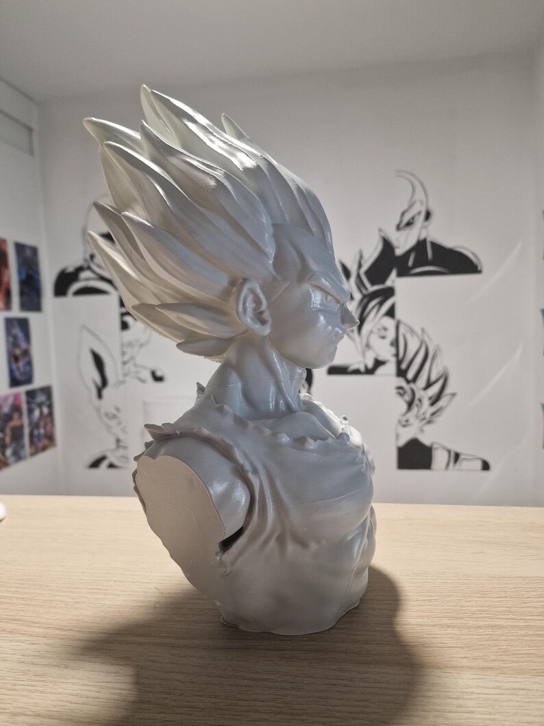 Vegeta Bust / Majin Vegeta - Etsy