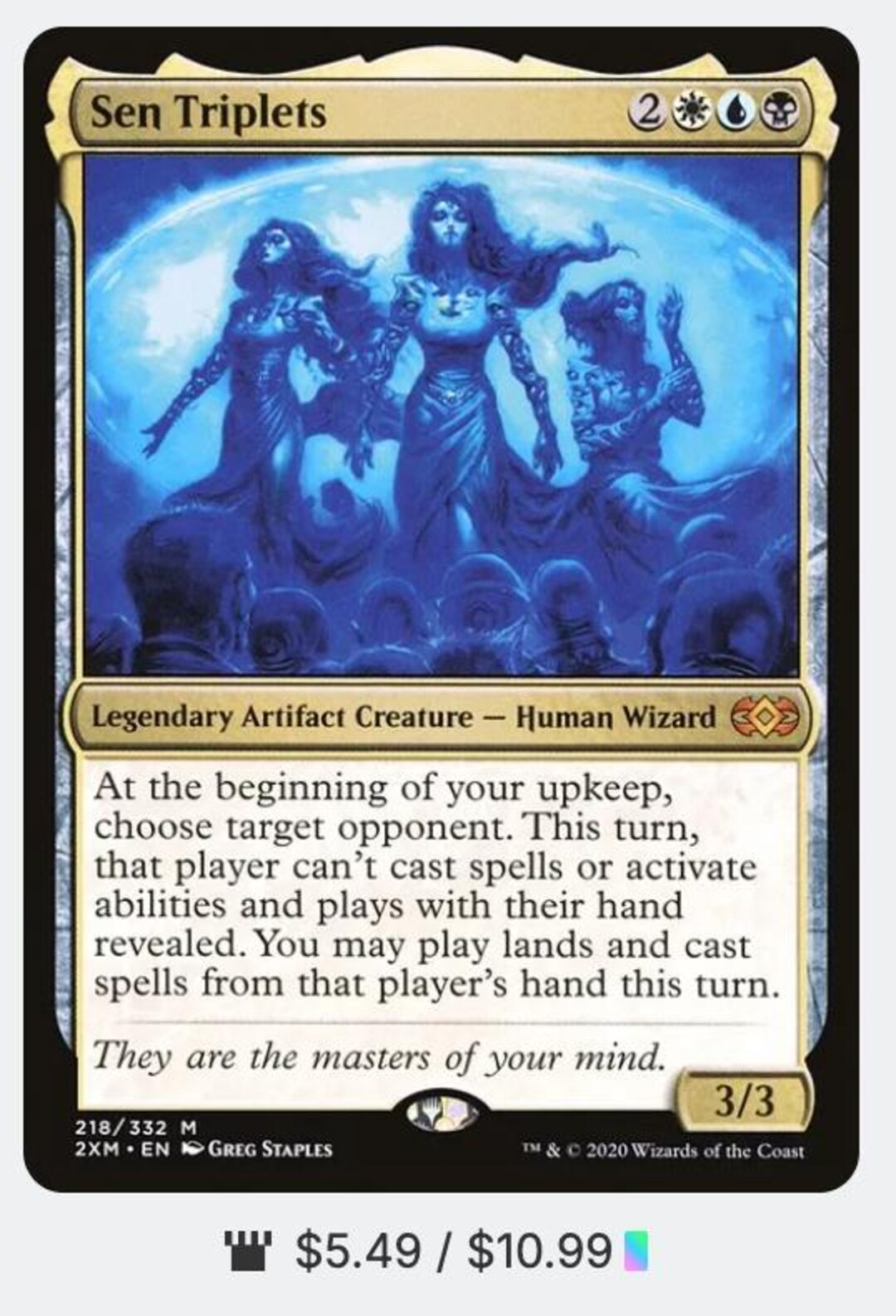 Power 9.3 Deck, Sen Triplets, PRINTABLE Proxy PDF MTG Deck Commander ...