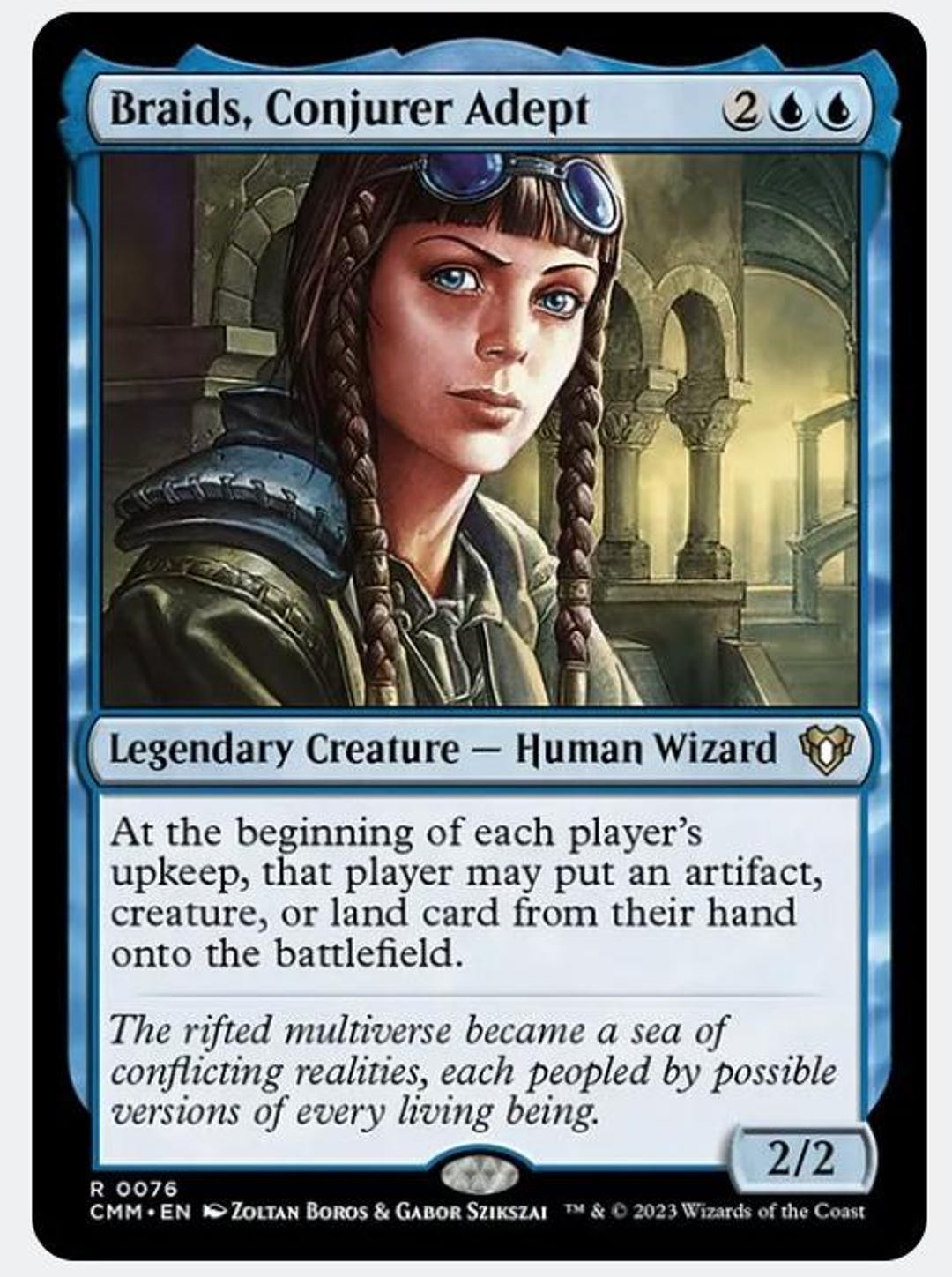 Power 7.7 Deck, Braids Conjurer Adept, PRINTABLE Pre-made Proxy PDF MTG Deck Commander (magic ...