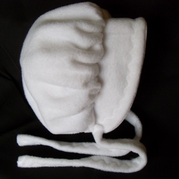 Fleece Bonnet - Etsy