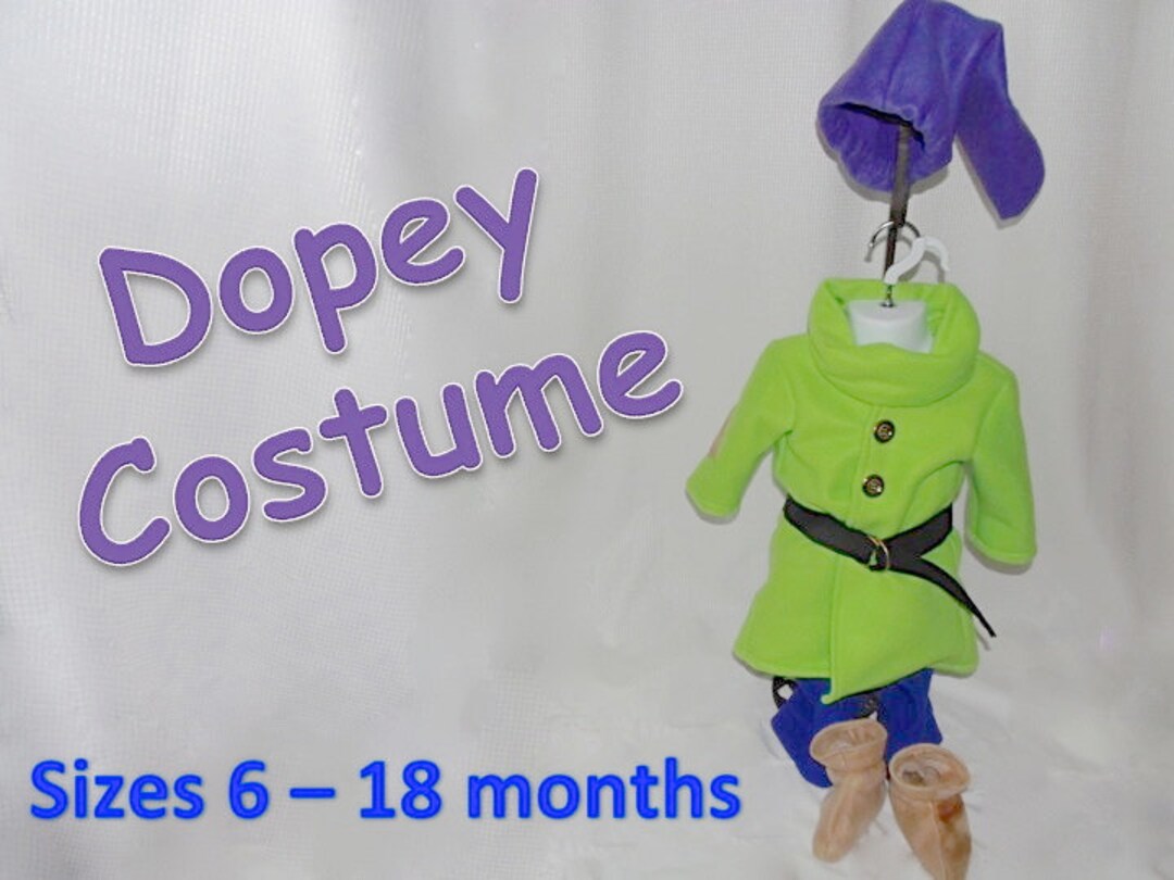 Baby 6, 12 and 18 month Dopey Dwarf Costume from Disney's Snow White ...